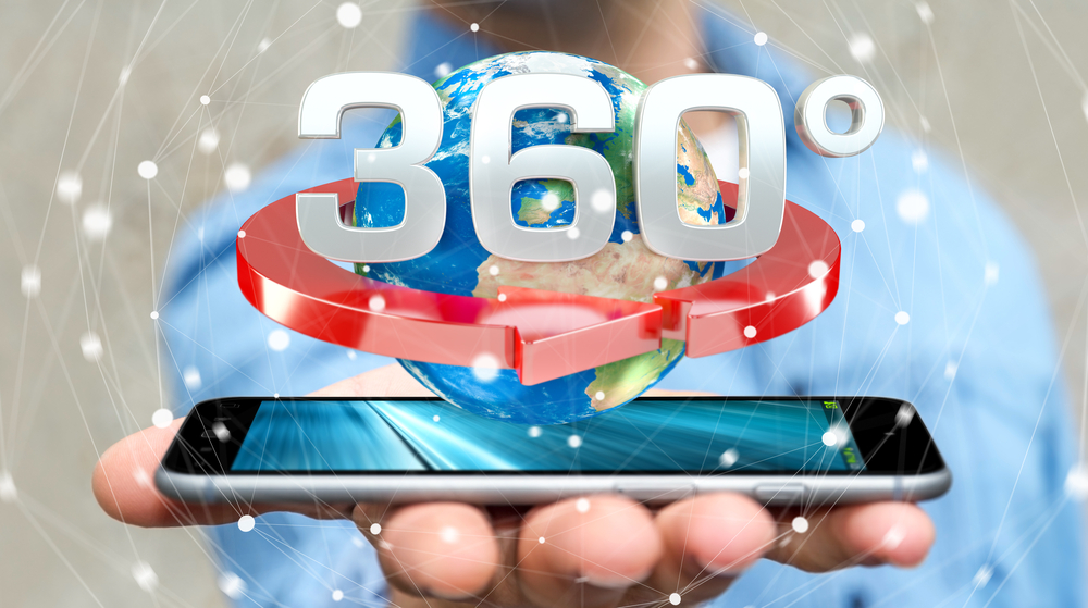 Develop your visibility on Facebook with the 360° video